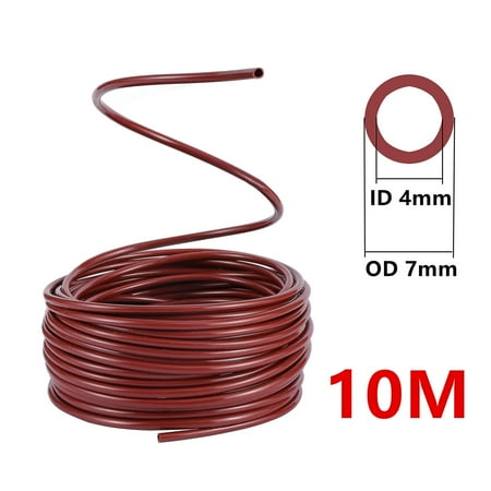 5/10m 4/7mm Pvc Water Hose Garden Irrigation 1/4'' Pipe Micro Drip ...