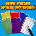 Mini Prism Spiral Notepads - (Bulk Pack of 24) Small Pocket Mini ...