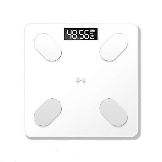 Báscula de peso para suelo, báscula de grasa corporal, báscula digital inteligente inalámbrica ...