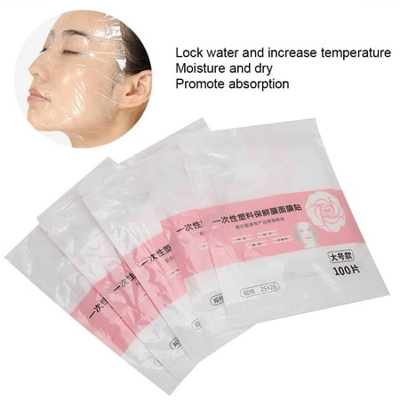 Garosa Disposable Plastic Transparent Masking Sheet Paper Moisturizing ...