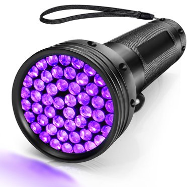 UV Flashlight, Portable Blacklight Flashlight, LED Torch with White and ...
