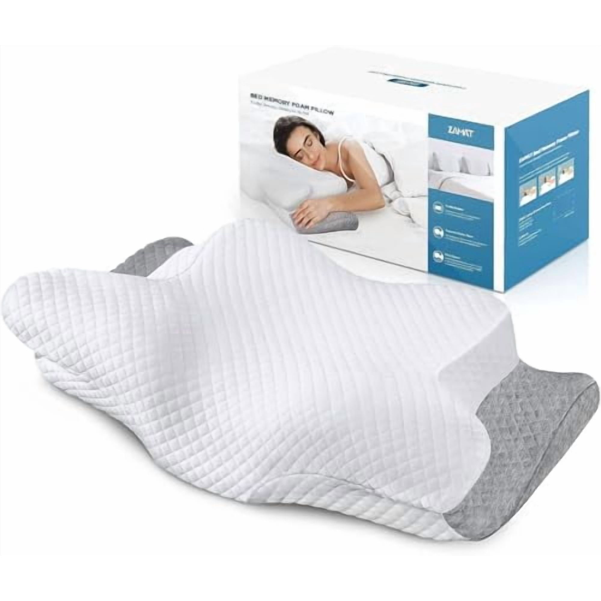 Click here for Zamat Adjustable Cervical Memory Foam Pillow Odorl... prices