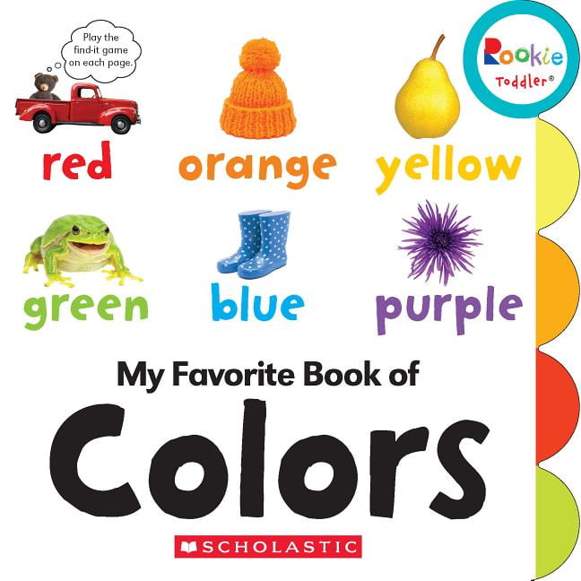My Favorite Book of Colors (Board Book) - Walmart.com