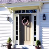 5"W x 60"H x 2"P Raised Panel PVC Pilaster w/Standard Capital & Base ...