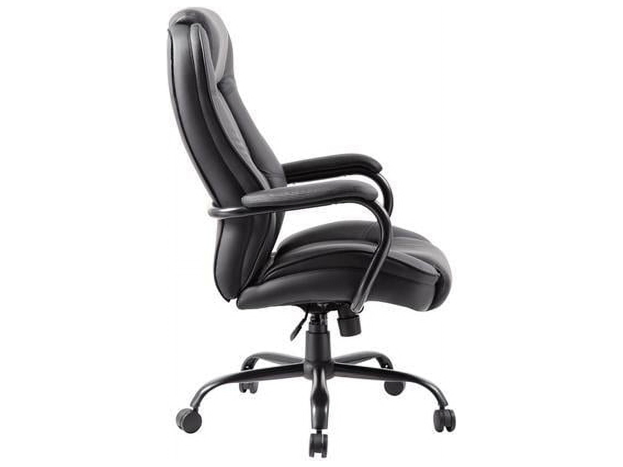 Boss Office Supplies B992 BK Heavy Duty Executive Chair Walmart