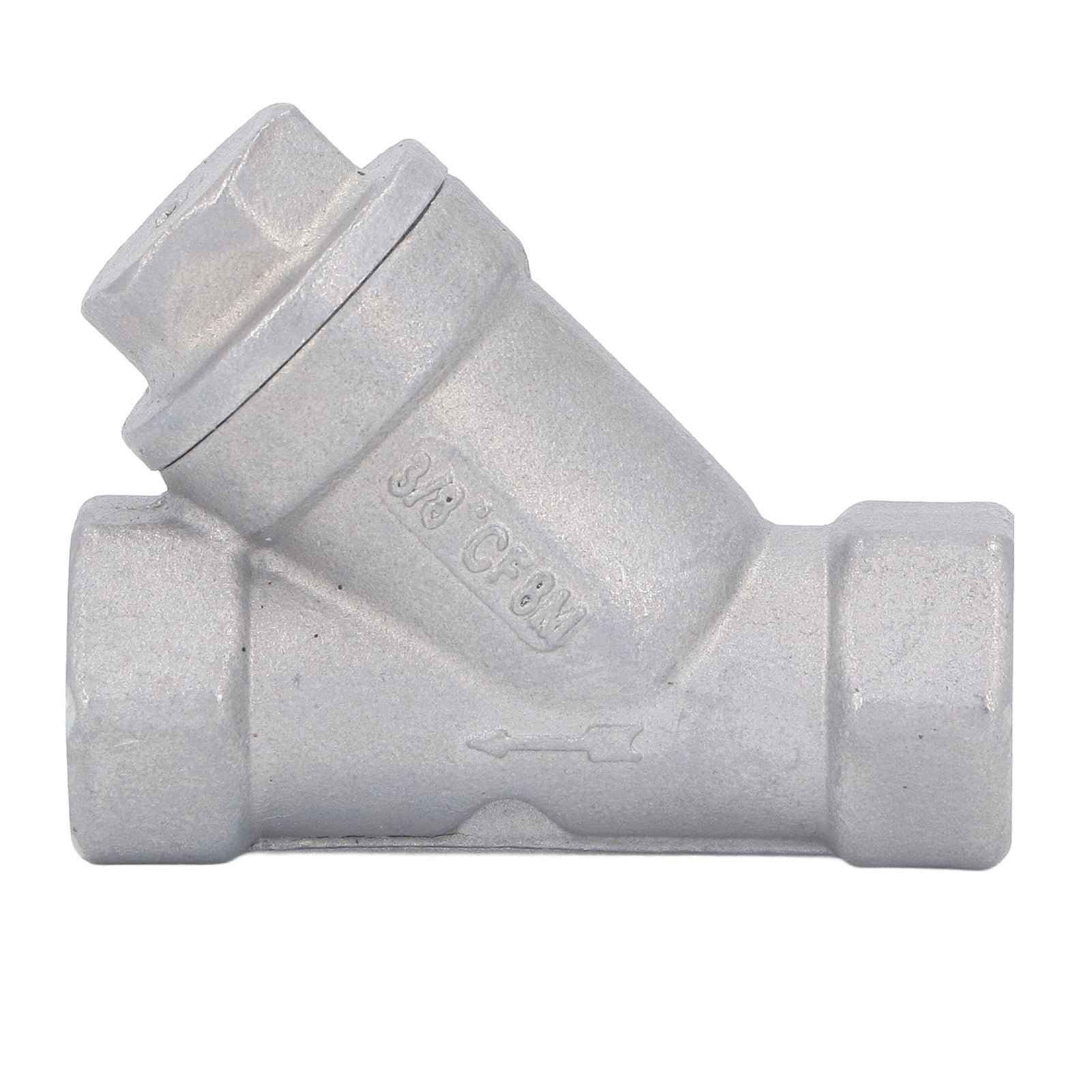 Filtro tipo Y, rosca hembra de acero inoxidable 304, filtro tipo Y DN10 ...