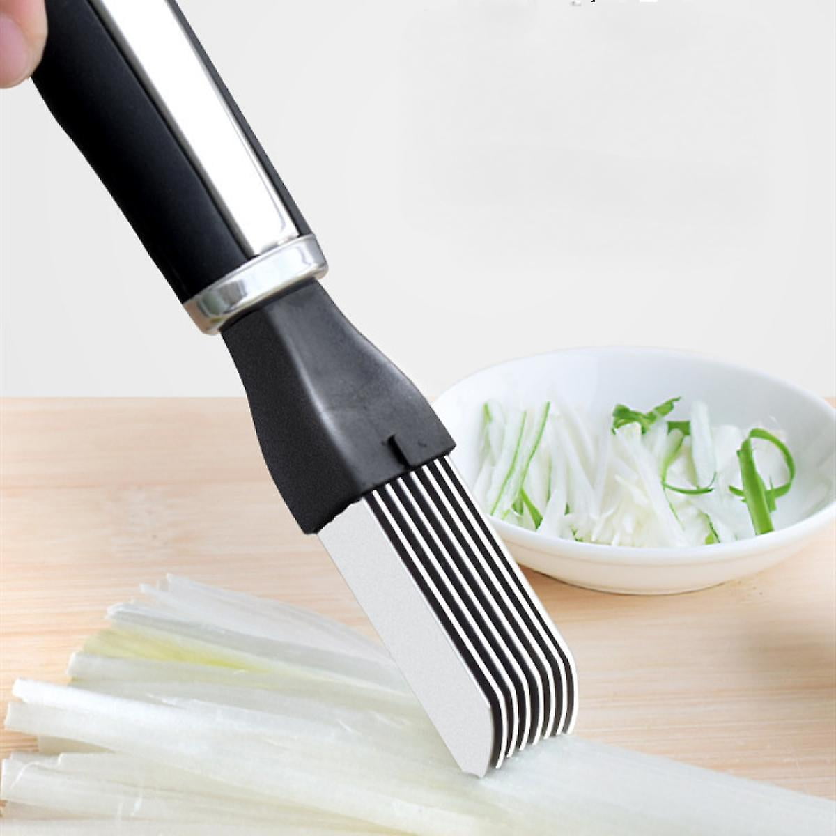 Spring Onion Slicer, Stainless Steel Chopped Green Onion Knife,for ...