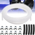 Car Parking Heater Fuel Tube Kit with Connectors and Clips, Plastic ...