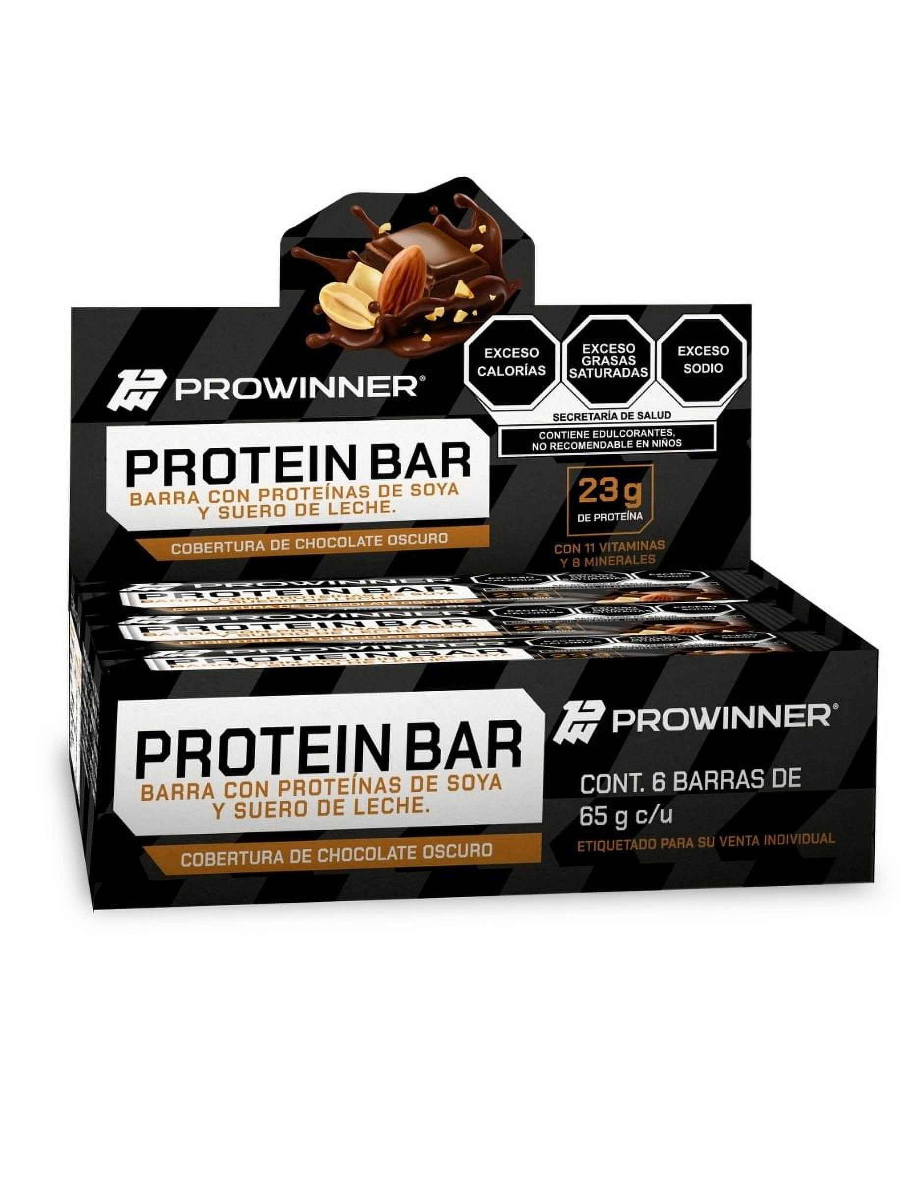 Suplemento Barra Nutritiva Protein ProWinner Sabor Chocolate Caja 6 | Bodega Aurrera en línea