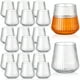 Copas de vino Suclain acanaladas sin tallo, 400 ml, 20 unidades, PET ...