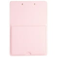 Pink Standing Clipboard, PU leather Foldable Stand and Document Holder ...