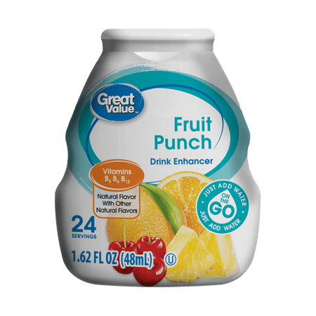 Great Value Fruit Punch Drink Enhancer, 1.62 Fl. Oz. - Walmart.com