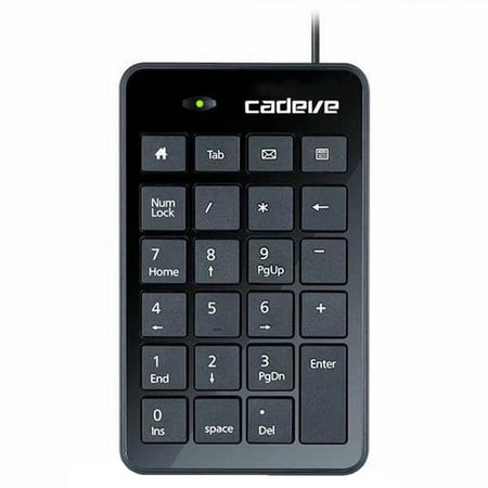 Wired Number Pad Digital Keypad Usb External Keyboard Portable Mini ...