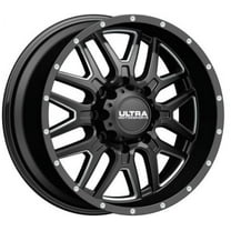 18" Black With Natural Accents Hunter 203 Wheel by Ultra Wheel 203 ...