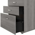 Universal 92W 5 Piece Modular Storage Set in Platinum Gray - Engineered ...