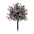 American Independence Day Artificial Green Plant, Patriotic Flag Color ...