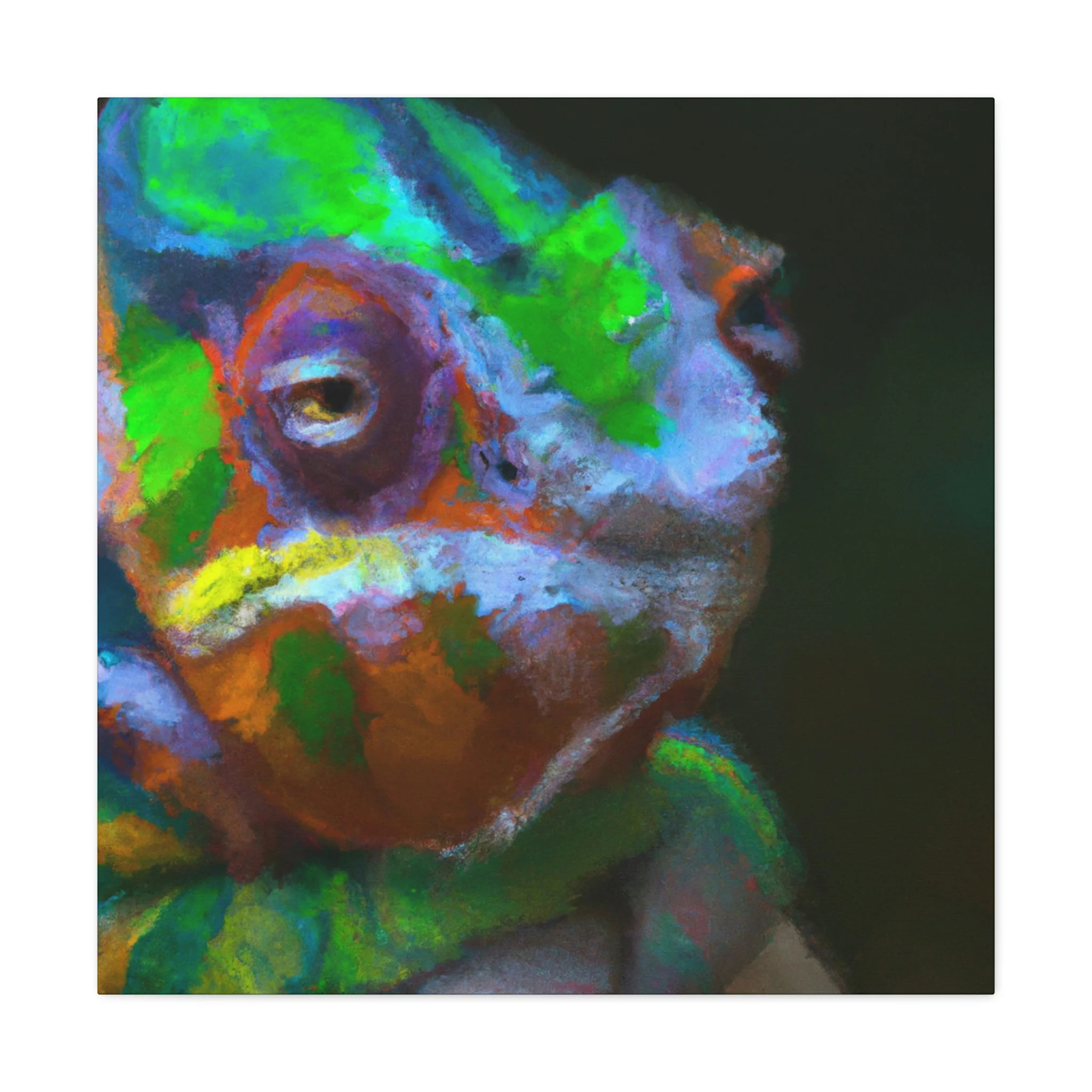 Veiled Chameleon Fauve - Canvas - Walmart.com