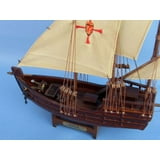 Handcrafted Model Ships Nina12 Nina 12 in. Decorative Famous Ship ...
