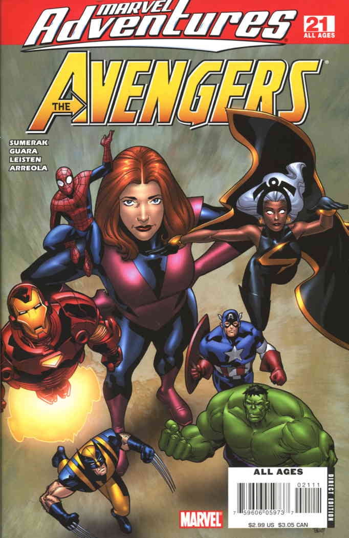 Marvel Adventures The Avengers #21 VF ; Marvel Comic Book - Walmart.com
