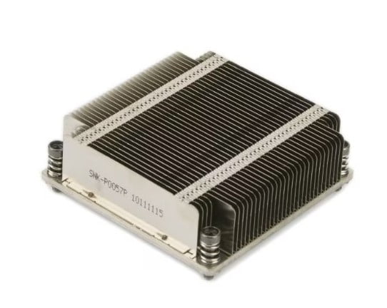 Supermicro SNK-P0057P 1U Passive CPU HS 26-mm Height for Square ILM ...