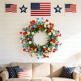4th of July Decorations Artificial Green Plants Border Independence Day ...