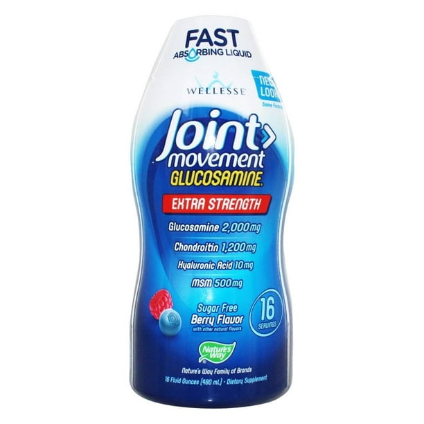 Wellesse - Joint Movement Glucosamine Extra Strength Liquid Natural ...