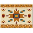 Ethnic Symbols Texture Loop Arrow Carpet Area Rug Children's Room ...