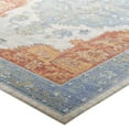 Citlali Distressed Southwestern Aztec 8x10 Area Rug in Multicolored ...