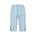 Ailaofu Women's Summer Fashion Printed Shorts, Straight Leg Button Up ...