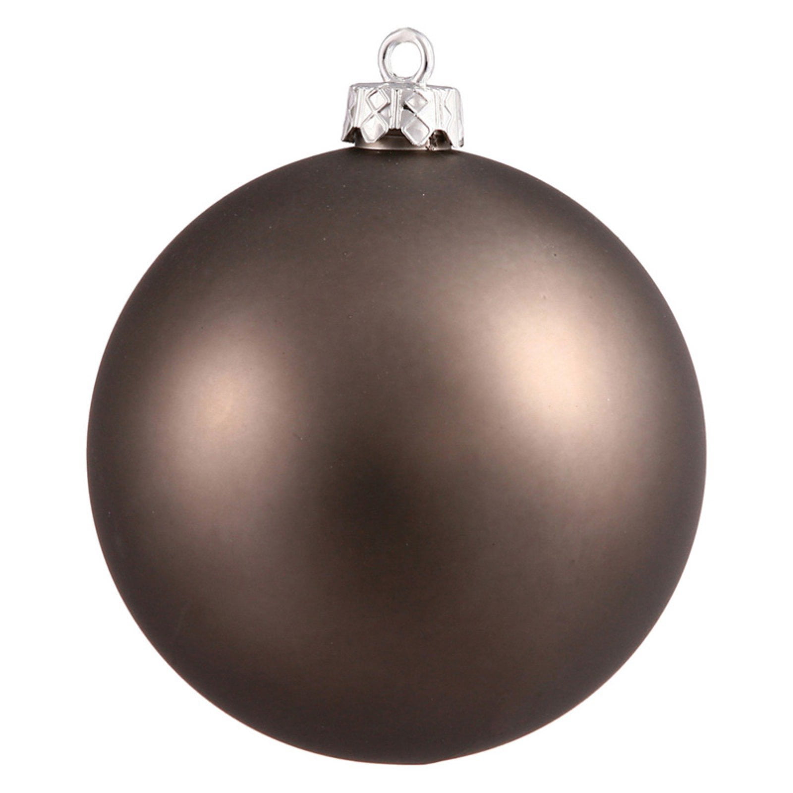 6" Pewter Matte Ball UV Drilled 4/Bag - Walmart.com