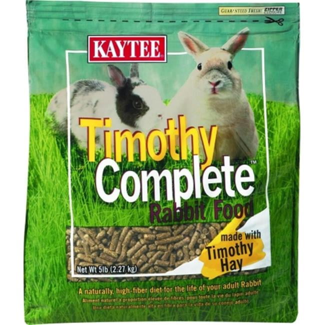 Kaytee Products Inc - Timothy Complete Rabbit Food 5 Pound - 100032612 ...