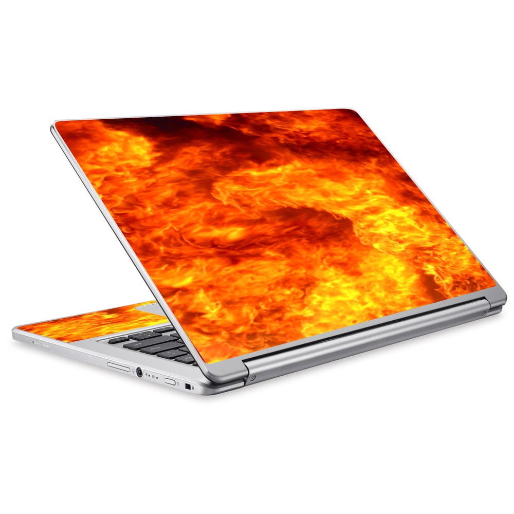 Skins Decals For Acer Chromebook R13 Laptop Vinyl Wrap / True Fire ...
