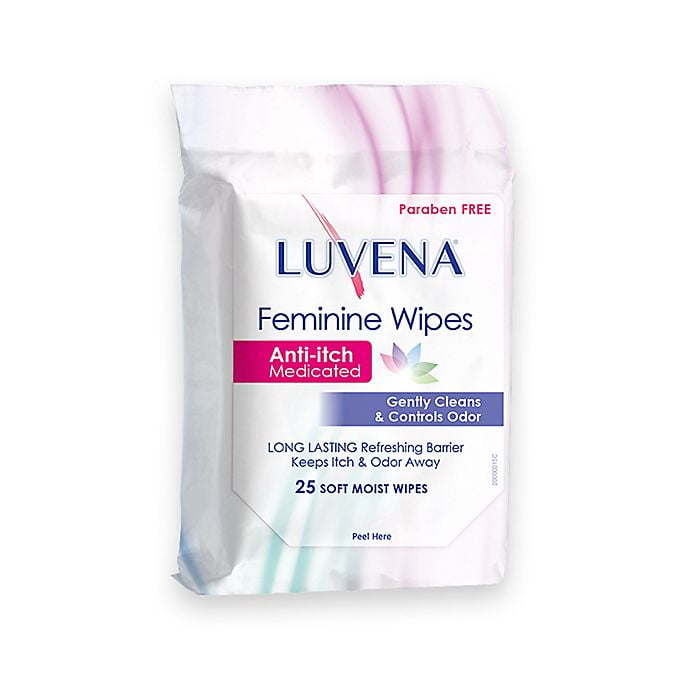Luvena 25-Count Anti-Itch Feminine Wipes - Walmart.com - Walmart.com