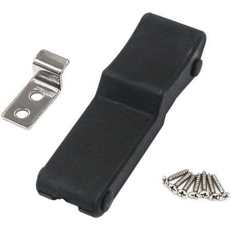 Black Rubber Draw Latch Flexible Soft Draw Latches Over Center Buckle ...