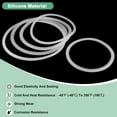 5-Pack 183mm OD Silicone O-Rings Gasket, Seal Gasket for 6.25" Clamp ...