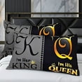 3PCS Super Soft Breathable Crown King And Queen Letter Duvet Cover Set ...