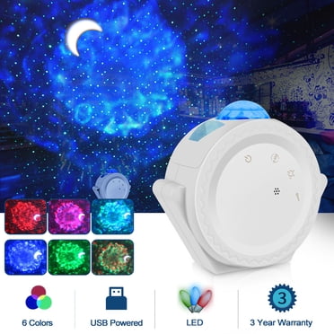 Merkury Innovations Galaxy Light Projector with LED Laser Projection ...