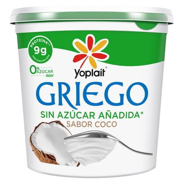 Yoghurt Yoplait Griego natural sin azúcar añadida 750 g | Walmart en línea