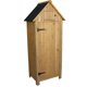 Ktaxon 70 inch Fir wood Wooden Lockers with Single Door Natural wood ...