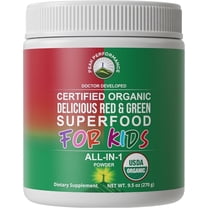 Kids Greens and Reds Superfood Powder. Best Tasting Organic Vegan Super ...