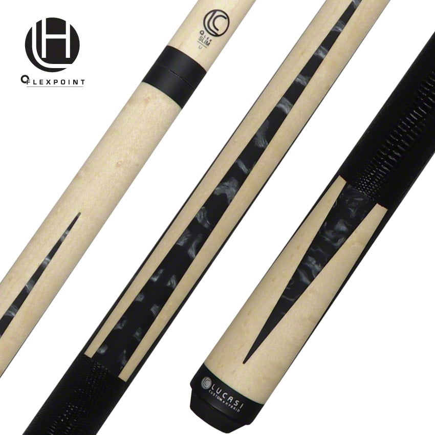 Lucasi LUX41 Limited Edition Pool Cue + Zero Flex LD Shaft + Tiger ...