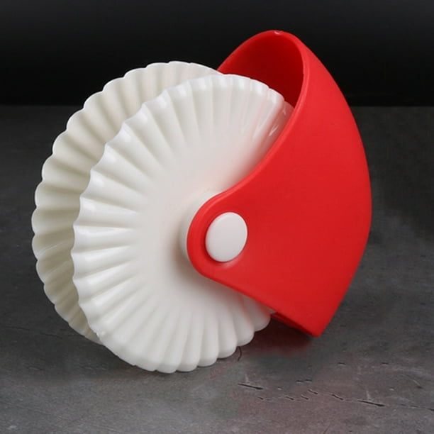 Pastry Wheel Cutter Pie Crust Decorator Pizza Pasta Scalloped Edges ...