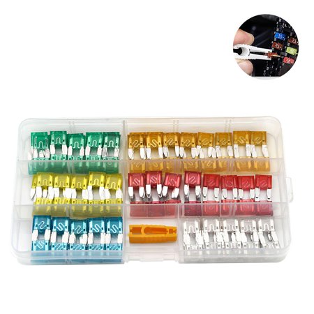 Maoww 120 Pieces Car Fuses Insert Kit with Box 5/10/15/20/25/30A ...