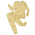 Baby Girl Outfit Dinosaur Themed Long Sleeve Top and Pants Loungewear ...
