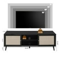 Furtivusia Entertainment Center for Tvs 75 inch, Open Shelf TV Stand ...