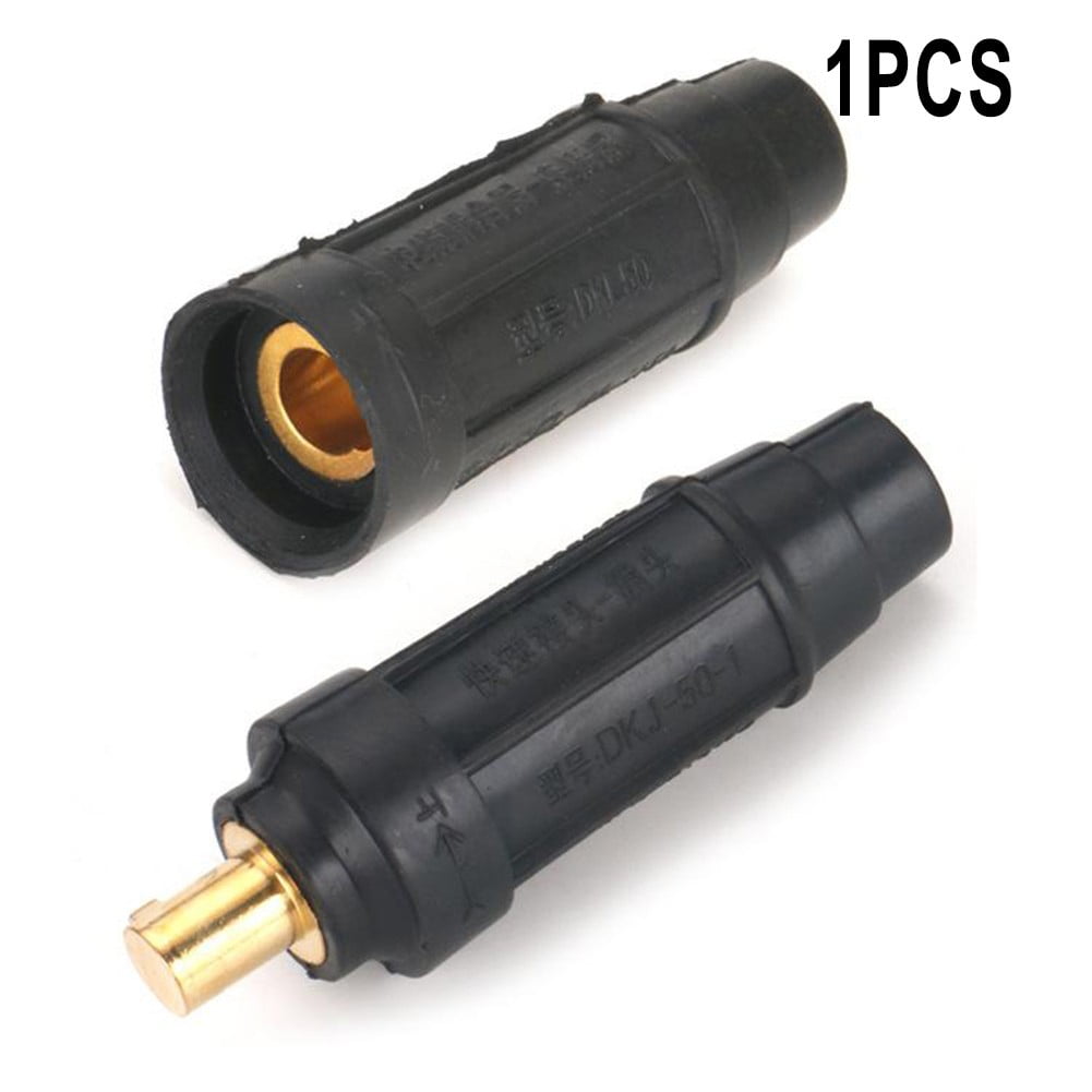 QXKE Male Female Copper Cable Connector Welder Quick Fitting Socket ...