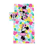 Minnie Mouse Kids Hooded Towel and Character Loofah Set, Cotton, Pink ...