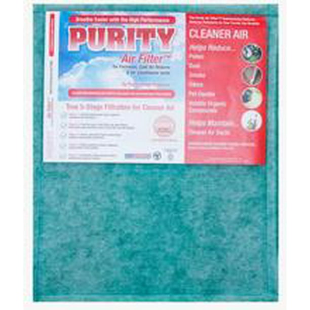 Purity Air Filter Standard 20x25 4-pack - Walmart.com - Walmart.com