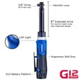 "ACDelco G12 Series Torque Set, 12V 3/8"" & 1/4"" Li-Ion Cordless ...