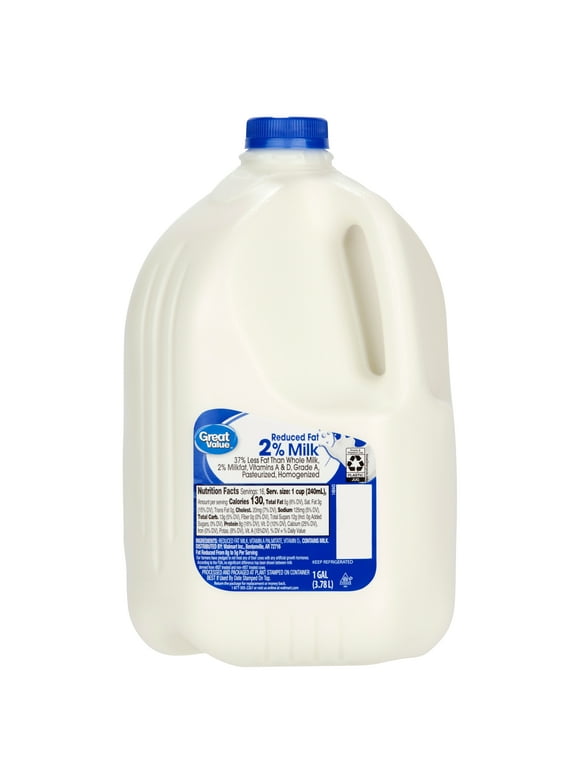 2% Milk in Milk - Walmart.com